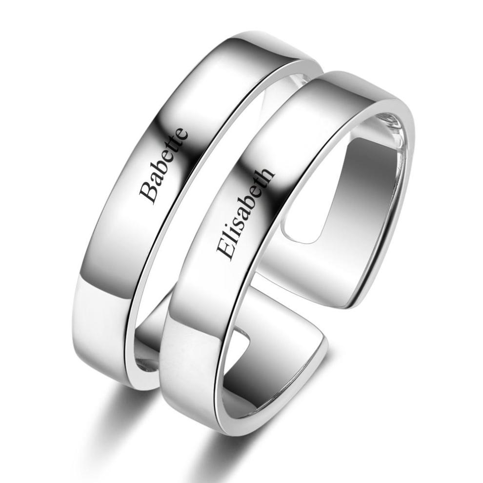 Personalized Women's Rings With Names Or Dates – Jessemade
